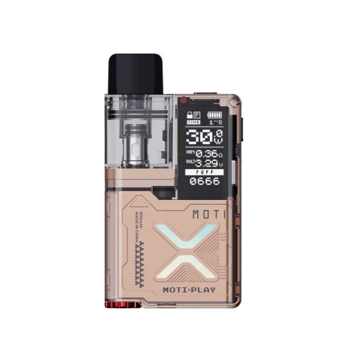 MoTi Play Pod Kit, moti play empty pod cartridges, moti play mesh coils